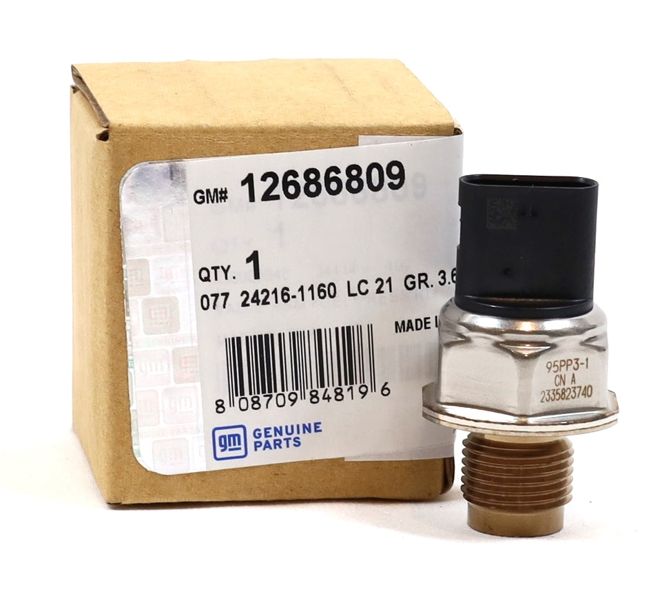 Genuine GM Fuel Rail Pressure Sensor & Connector Repair Kit for 2017-2 ...