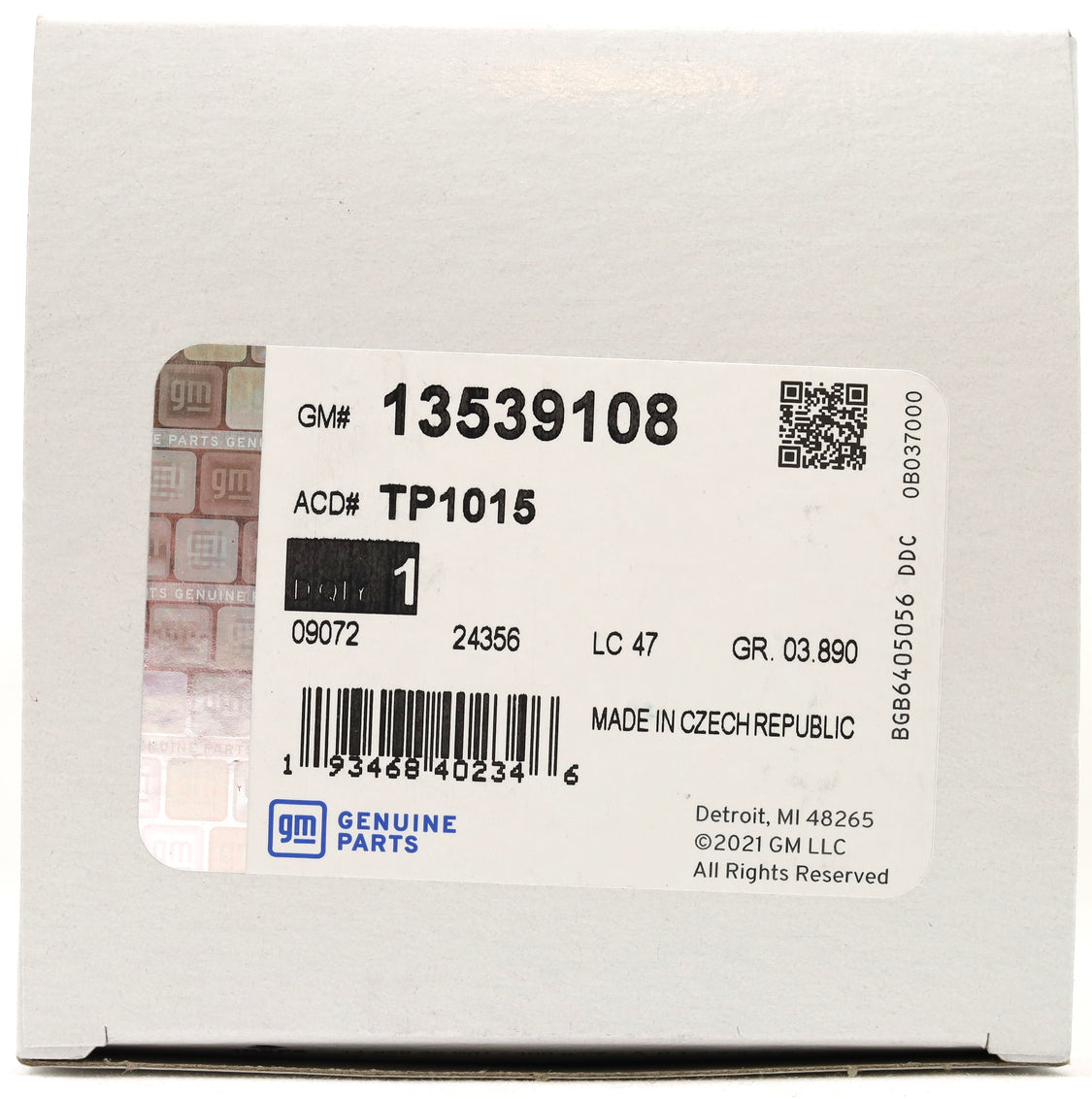 GM ACDelco TP1015 Fuel Filter 2020–2025 3.0L Duramax LM2 LZ0 Silverado ...