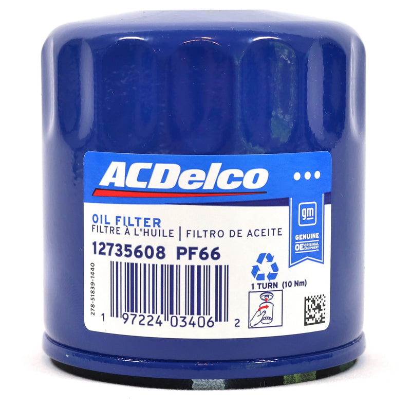 ACDelco PF66 Oil Filter 2020–2025 LM2 LZ0 Duramax Silverado Sierra Tah ...