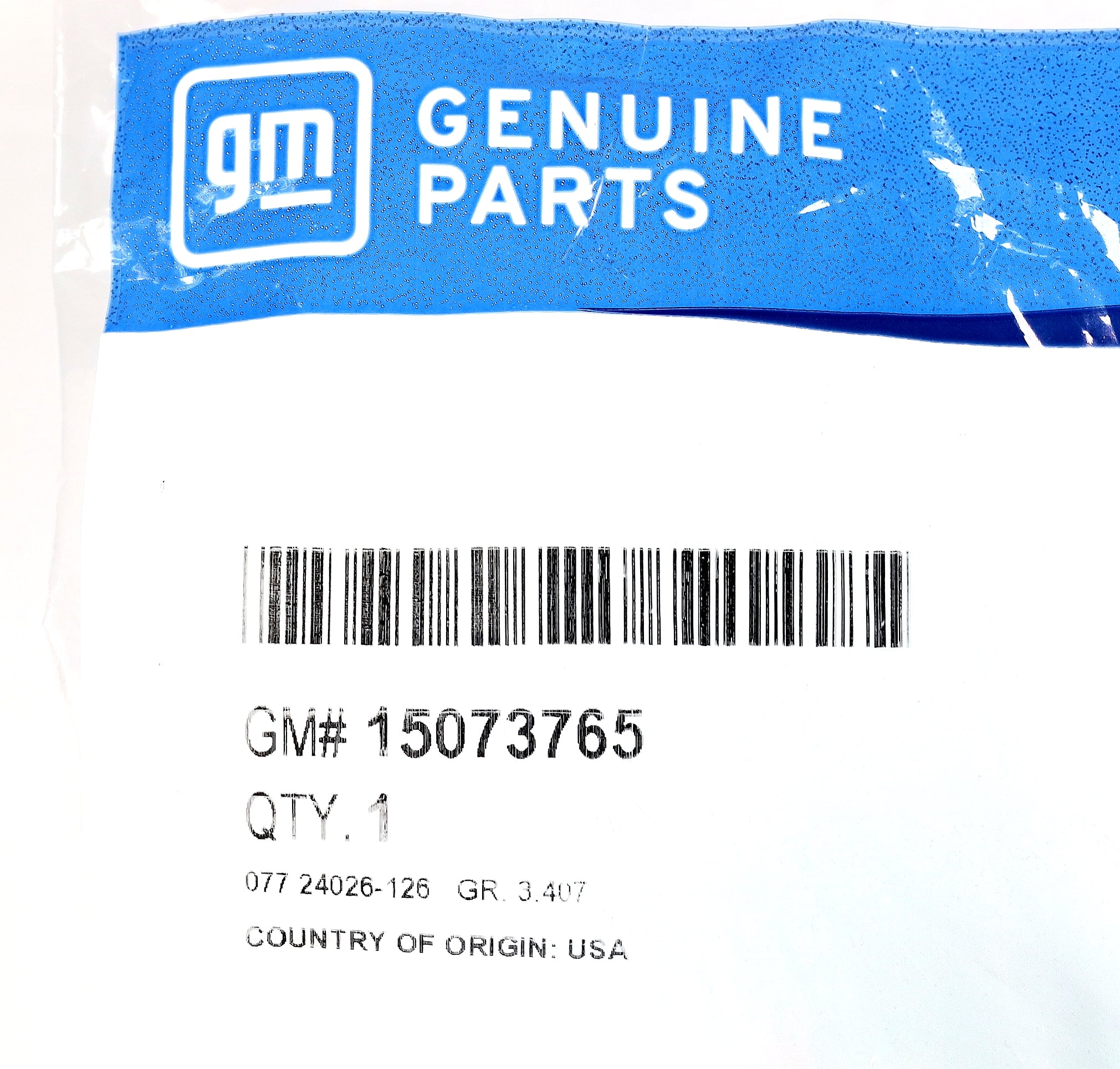 Genuine OEM GM 15073765 Air Box Filter Intake Air Cleaner Restriction ...