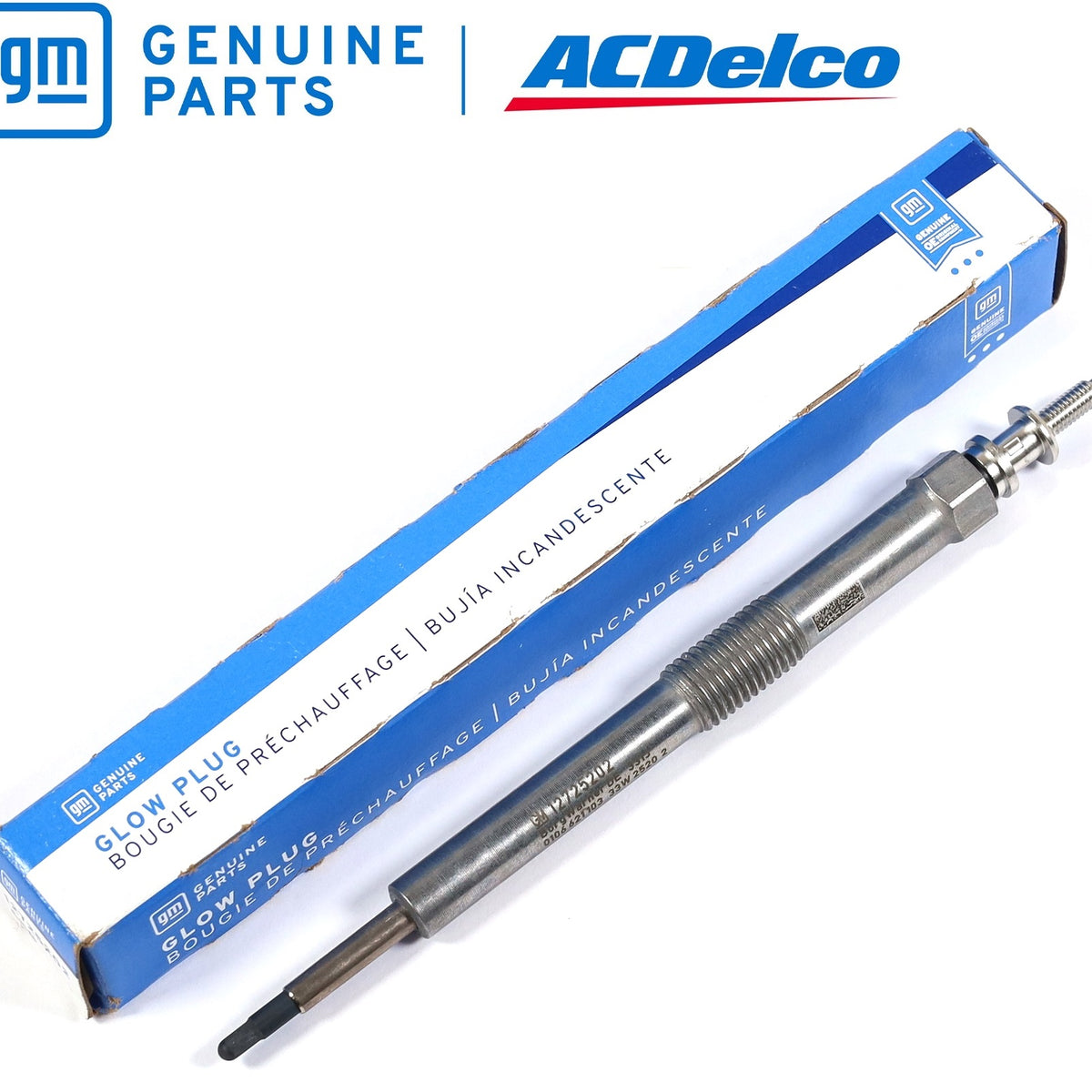 Genuine OEM GM 68G / 12725202 Diesel Glow Plug 17-23 Chevy GMC L5P Dur ...