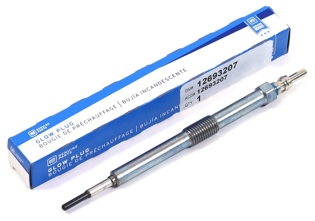 GM 12693207 Glow Plug 2024–2026 L5P L5D 6.6L Duramax Silverado Sierra ...